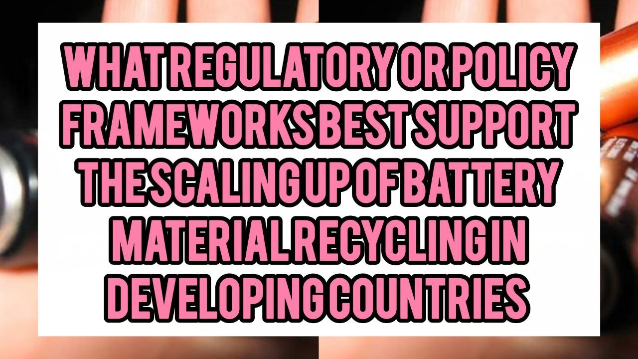 What Regulatory Or Policy Frameworks Best Support The Scaling Up Of ...